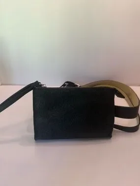 Stone Mountain Accessories | Bags | Nwt Stone Mountain Black Embossed ...